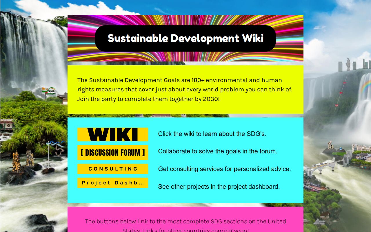 Sustainable Development Wiki